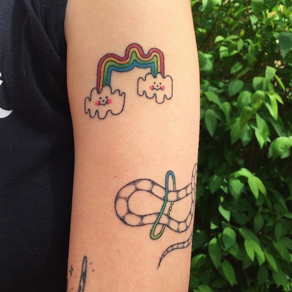 Hand Poked - TATTOO inspiration.